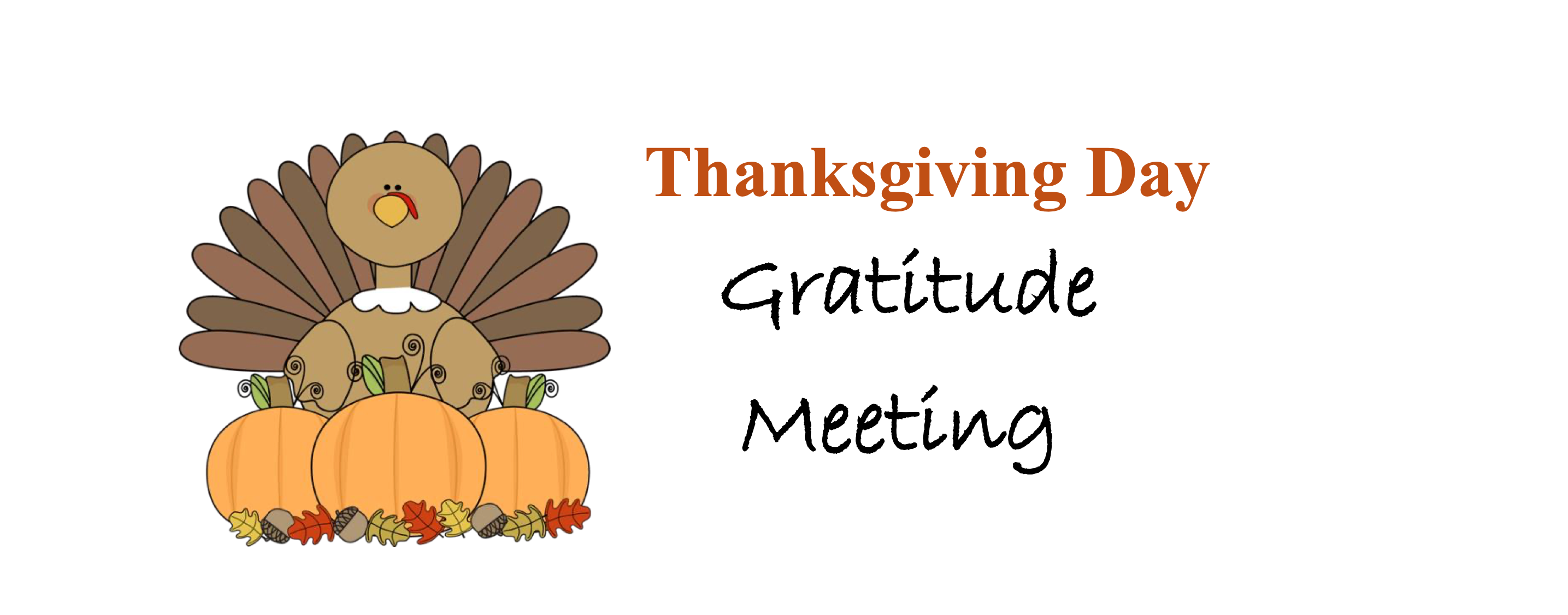 Gratitude Meeting (American Thanksgiving) - Michigan - Overeaters Anonymous